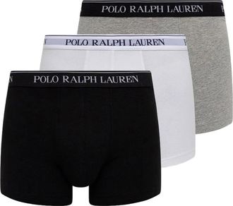 Ralph Lauren Homme, Sous-v&ecirc;tements, Multicolore, Taille: XL Tripack Boxers Cotton Stretch