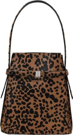 Toteme Femme, Sacs, Brun, Taille: ONE Size Sac Seau en Poil de Poney Ceintur&eacute;