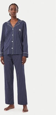 Lauren Ralph Lauren Pyjama I818702 Dunkelblau Regular Fit