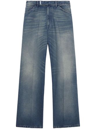 Random Identities jean à coupe droite - Bleu