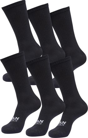 Urban Classics Unisex Socken Simple Flat Knit Socks 6-Pack, 6er Pack Unisex flachgestrickten Socken, erhältlich in verschiedenen Farben, Größen 35-38, 47-50