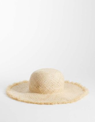 Tommy Hilfiger Summer Shop - Strohhut in Natur-Neutral