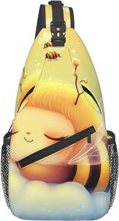 Generic Dream Sleep Young Bees Sac &agrave; bandouli&egrave;re de voyage pour homme Sac &agrave; dos de randonn&eacute;e