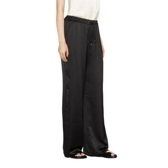 Herno Womens Black Polyamide Casual Pants
