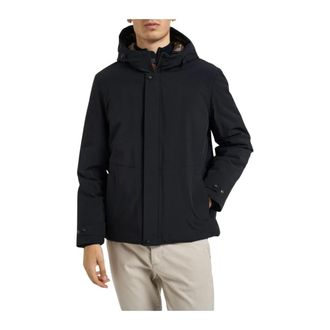 H&egrave;SKIMO Parka Short GS Tech - - Jackets - Herren - Schwarzk - S