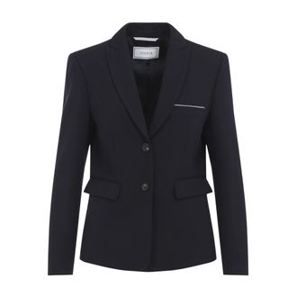 PESERICO Kompakter Two-Way-Stretch-Blazer - - Jackets - Damen - Blau - S