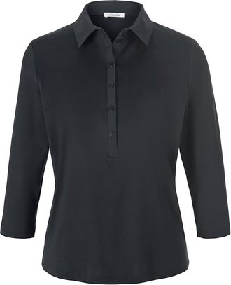 Efixelle Polo-Shirt 3/4-Arm Efixelle schwarz