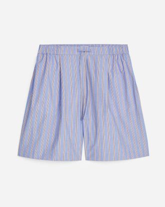 Arket Culotte Aus Baumwolle -Blau