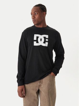 DC Longsleeve Star ADYZT05372 Schwarz Regular Fit