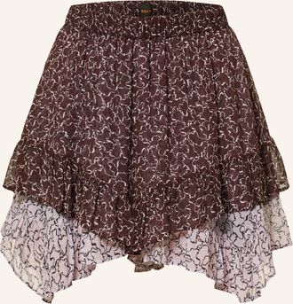 HUGO BOSS Faltenrock Toulena rot