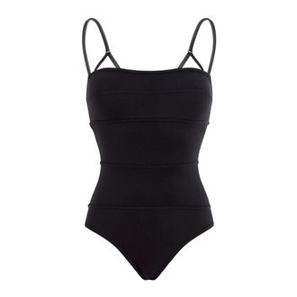 Vilebrequin Sculpting Einteiliger Badeanzug Solid - - Swimwear - Damen - Schwarzk - S
