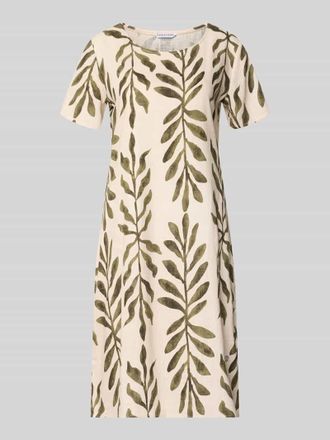 Zabaione Relaxed Fit Kleid aus Viskose-Mix Modell Tara