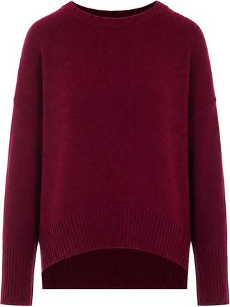 Lisa Yang Pull Col Rond - Rouge