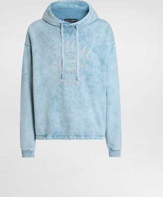 Dolce & Gabbana Cotton Sweatshirt With Vintage Finish - Mann Sweatshirts Mehrfarbig Xs