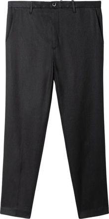 Nine In The Morning Homme, Pantalons, Noir, Taille: S Giove Piatto Slim Pant Linen Mix
