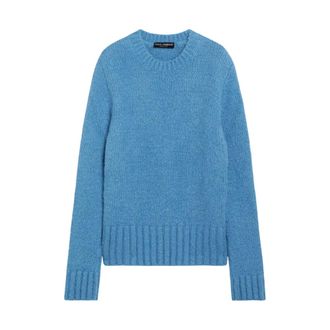 Dolce & Gabbana Pull Boucl&eacute; - Homme - Pulls - Bleu - Taille: M