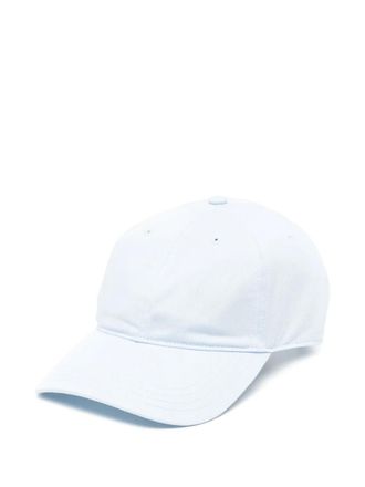 Lacoste casquette en serg&eacute; - Bleu