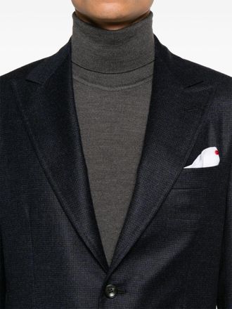 Kiton Womens Checkered Suit Aw24 M