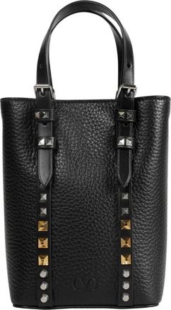 Valentino Garavani Femme, Sacs, Noir, Taille: ONE Size Rockstud Bucket Bag