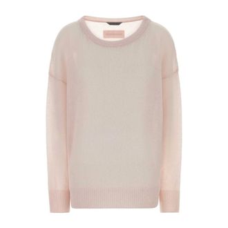 Balenciaga Boxy Foil Jumper - - Knitwear - Damen - Rosa - XS