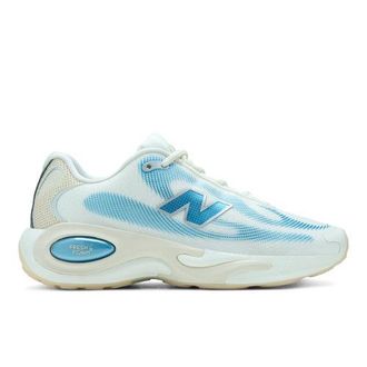 New Balance Femme AC Runner en Blanc/Bleu, Textile, Taille 36.5