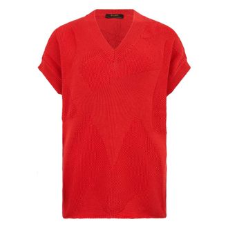 Moorer Damen, Strickwaren, Rot, XSGr&ouml;&szlig;e