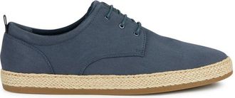 Geox Herren U PANTELLERIA C Espadrille Wedge Sandal, Navy, 43 EU