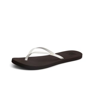 Reef Damen Bliss Nights Flipflop, Brown/White, 38.5 EU,Flip-Flop