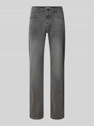 Review Slim Fit Jeans aus elastischem Baumwoll-Mix mit G&uuml;rtelschlaufen