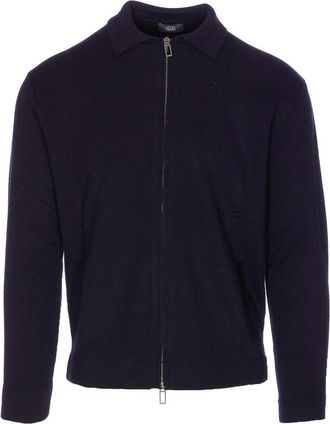 Hosio Rollkragenpullover - Blau