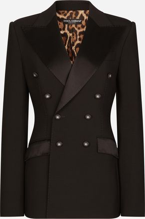 Dolce & Gabbana Giacca - Frau Blazer Schwarz Stoff 40