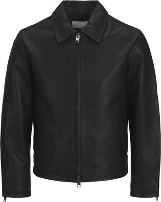 Jack & Jones Herren Jprccbryce Leather JKT, Black, s