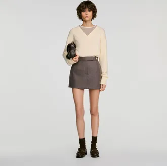 Sandro Sac en cuir LE MAMBO