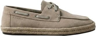 Calvin Klein Espadrilles &agrave; semelles tress&eacute;es en cuir