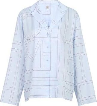 Toteme Chemise ample &agrave; motifs brod&eacute;s
