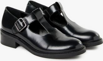 Saison 1865 Chaussures Salom&eacute; en cuir