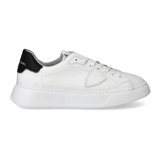 Philippe Model Homme, Chaussures, Blanc, Taille: 42 EU Baskets Low Temple