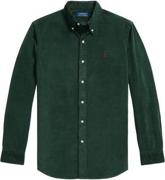 Polo Ralph Lauren Chemise droite en velours c&ocirc;tel&eacute; en coton