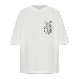 AllSaints Femme, Tops, Blanc, Taille: 40 FR T-shirt Seraph Amelie