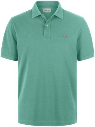 GANT Polo-Shirt GANT gr&uuml;n