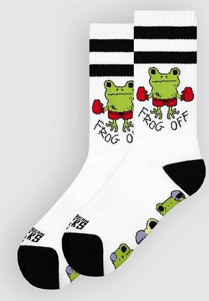 American Socks Frog Off - Mid High Socken beige & blue