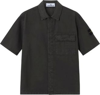 Stone Island Homme, Chemises, Noir, Taille: M Stone Island Chemises