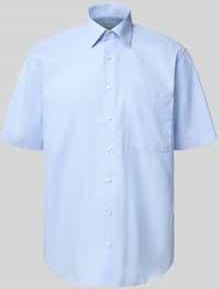 Eterna Comfort Fit Business-Hemd aus Baumwolle mit Kentkragen