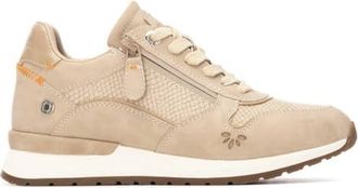 Refresh Sneakers Femme Beige - Chaussures Confortables et polyvalentes - Mode d&eacute;contract&eacute;e - Mod&egrave;le 17295603 (Taille37)