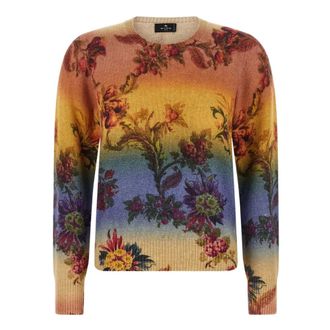 Etro Rundhals-Pullover - - Knitwear - Damen - Mehrfarbig - S