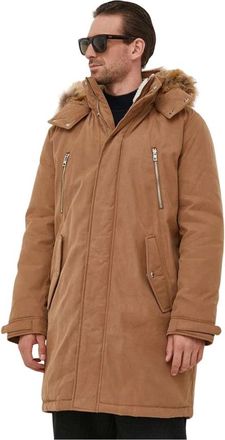 Michael Kors Homme, Manteaux, Brun, Taille: 2XL Parkas