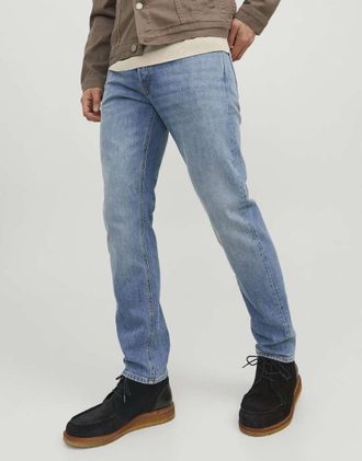 Jack & Jones Jean fusel&eacute; - Bleu