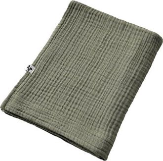 Altobuy OUREA - Serviette de Bain 90x150cm Gaze de Coton Romarin