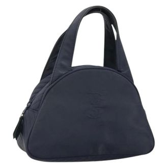 Saint Laurent Sac bandouli&egrave;re mini en nylon Pre-owned - Femme - Pre-owned - Bleu - Taille: ONE Size