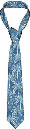 Generic Cravate Palmiers Tropicaux Classique Tie Tendance Cravate Pour Homme Pour Affaires &Eacute;v&eacute;nements C&eacute;l&eacute;brations